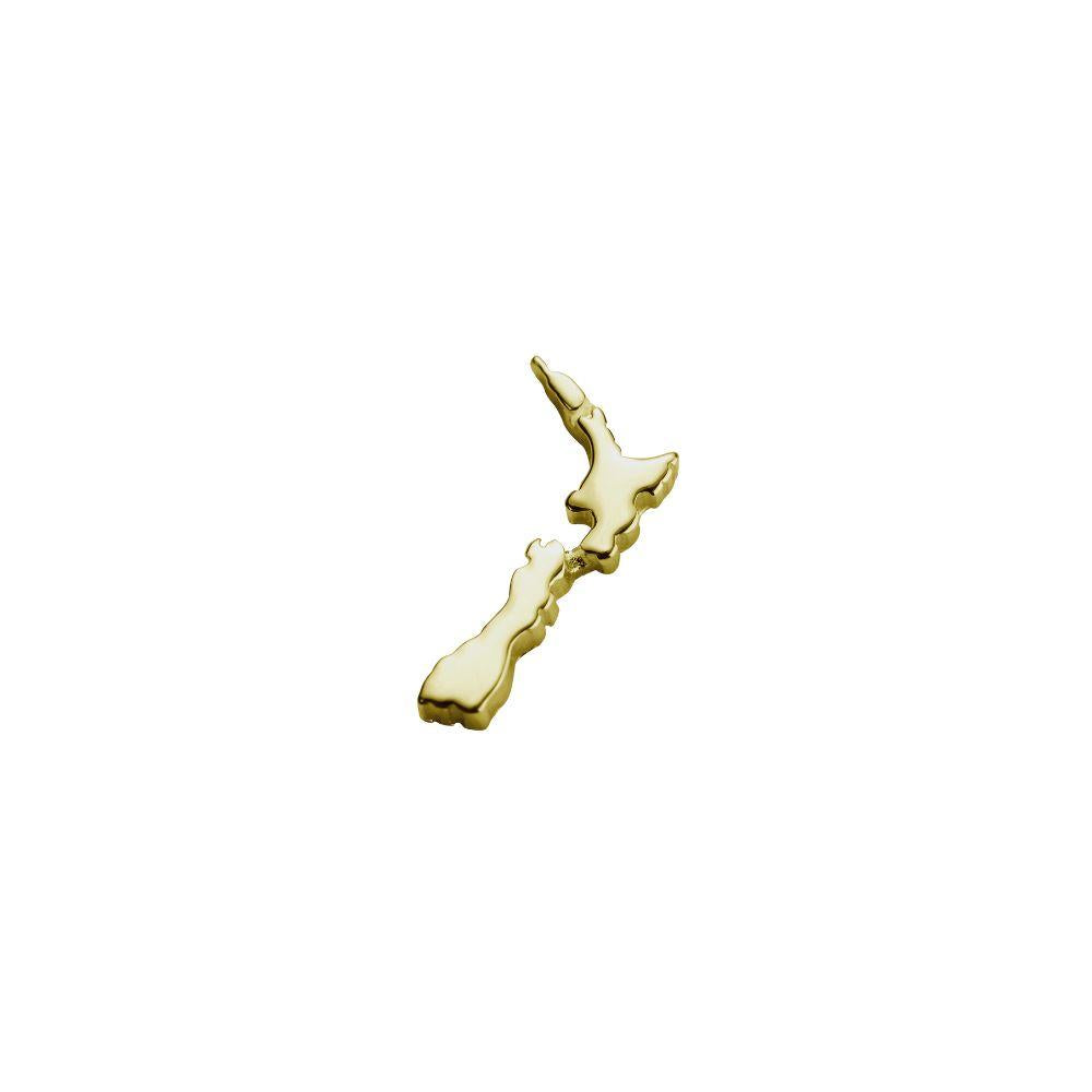 Nz Map-Aotearoa-gold – Cambridge Jewellers