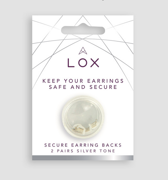 Silver Lox - Secure Earring Backs - 2 Pair Pack – Cambridge Jewellers
