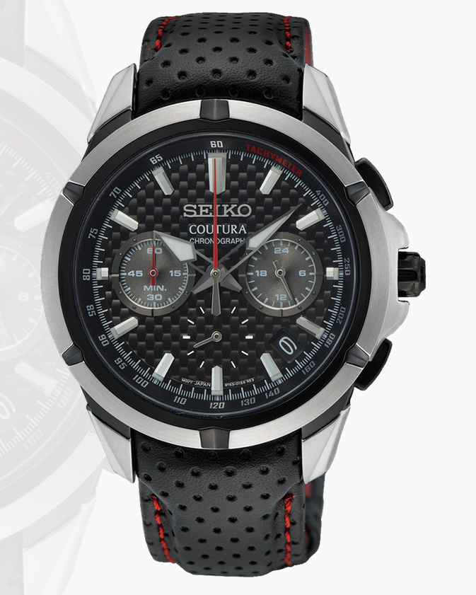 Coutura 100m Chronograph Watch - Black – Cambridge Jewellers