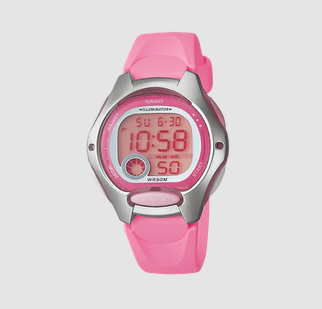 Casio Ladies Digital watch - Pink – Cambridge Jewellers