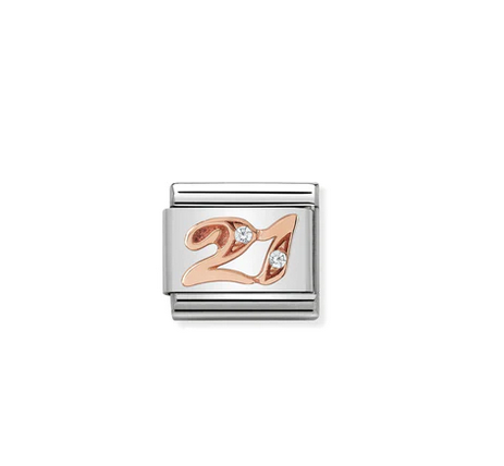 Number 21 Charm – Cambridge Jewellers